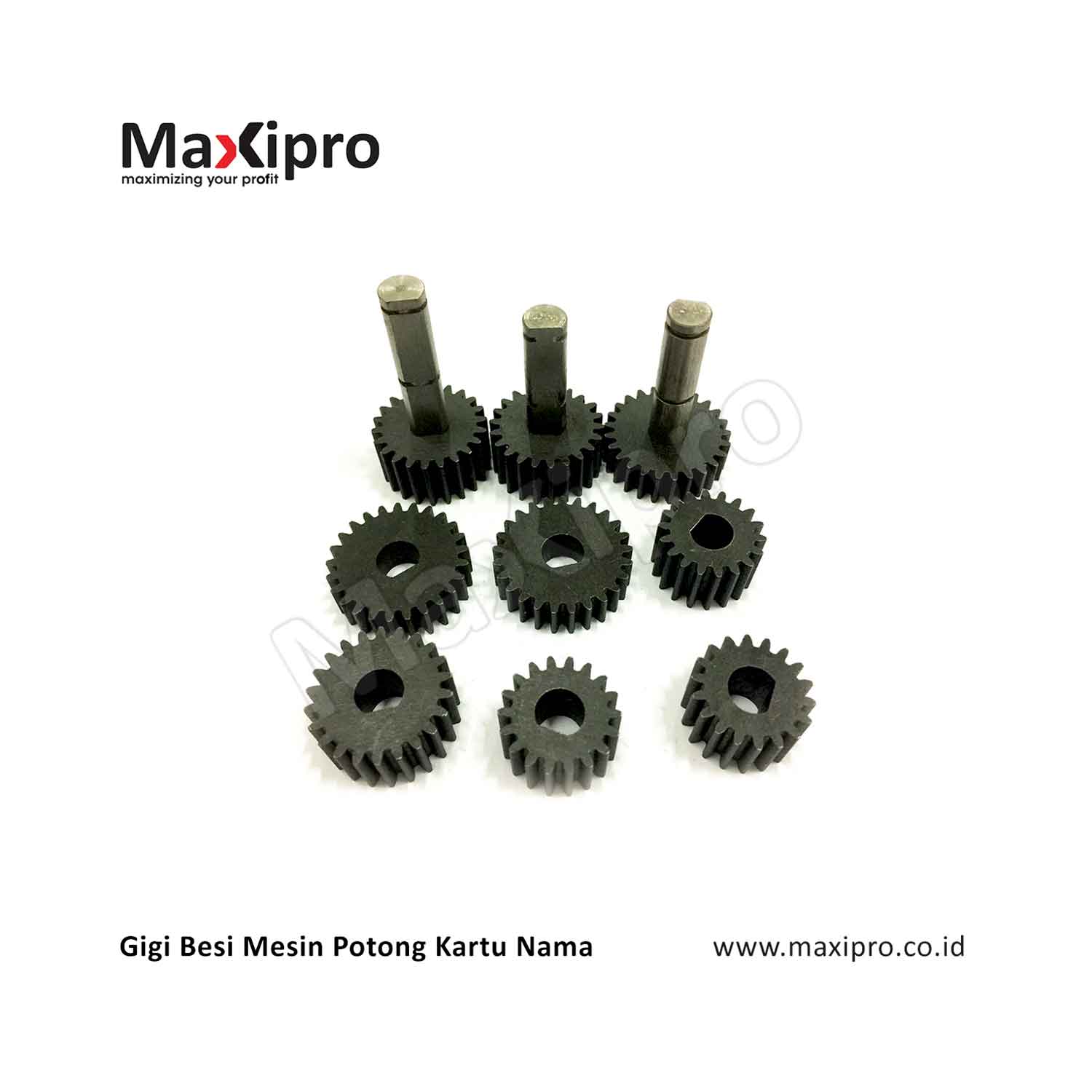 Gigi Besi Mesin Potong Kartu Nama - Maxipro