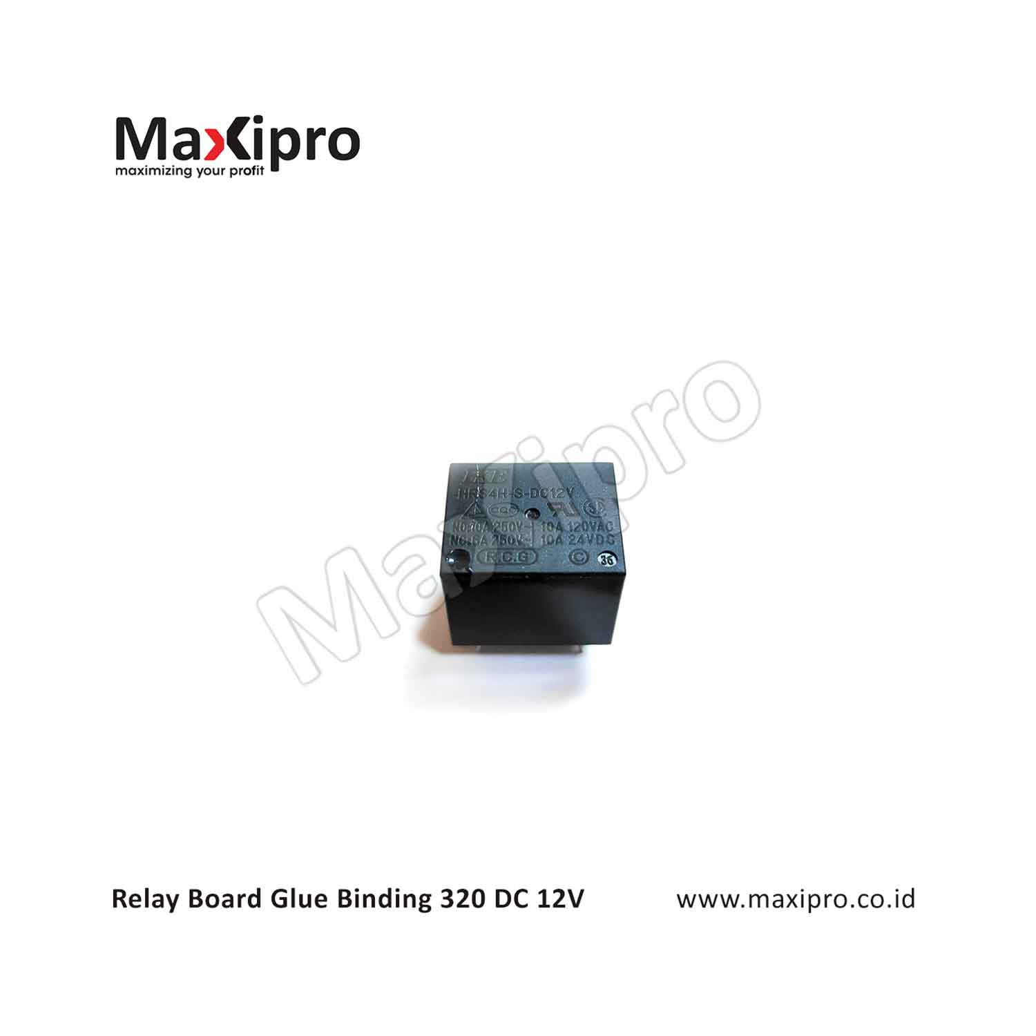 Relay Board Glue Binding 320 DC 12V - Maxipro