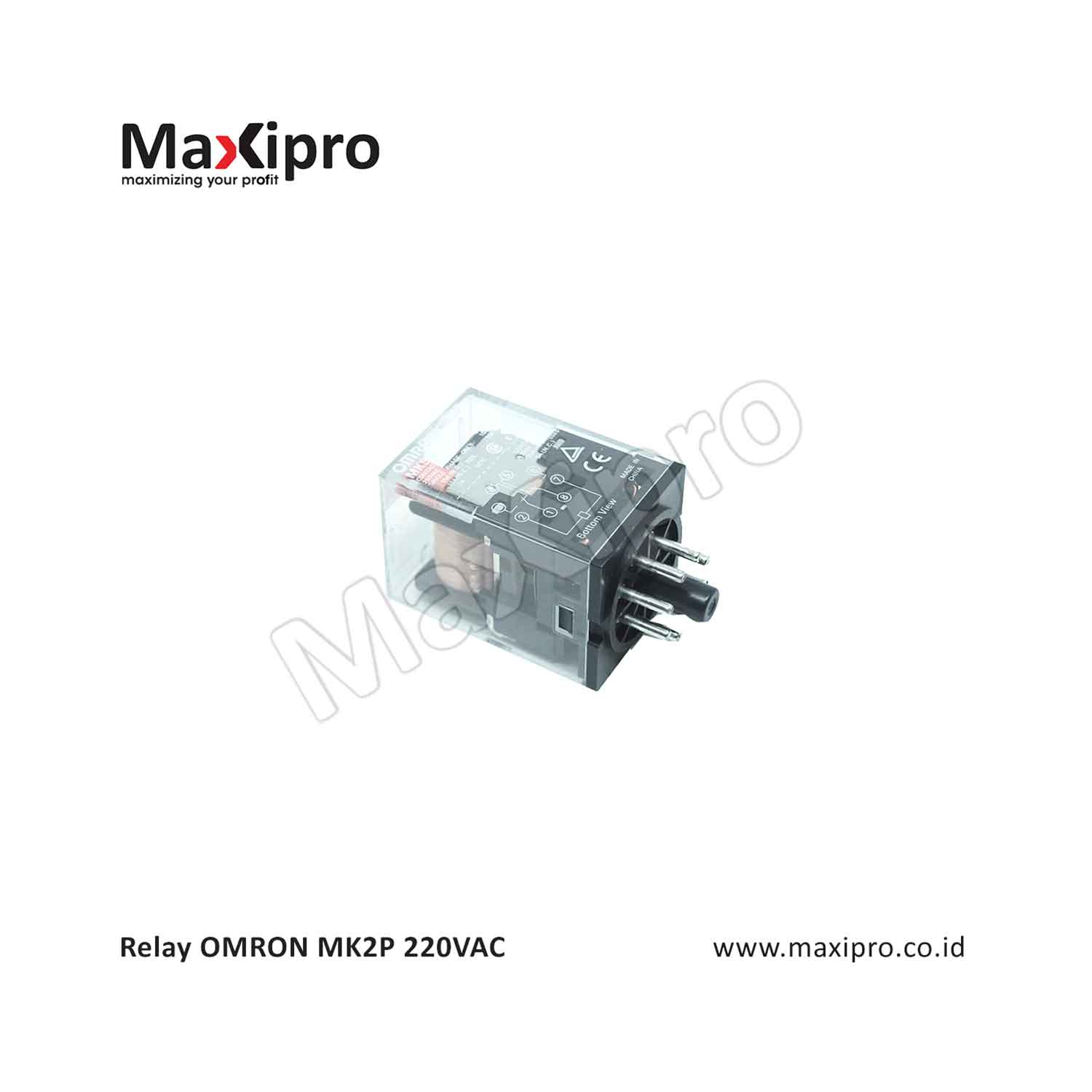 Relay OMRON MK2P 220VAC - Maxipro