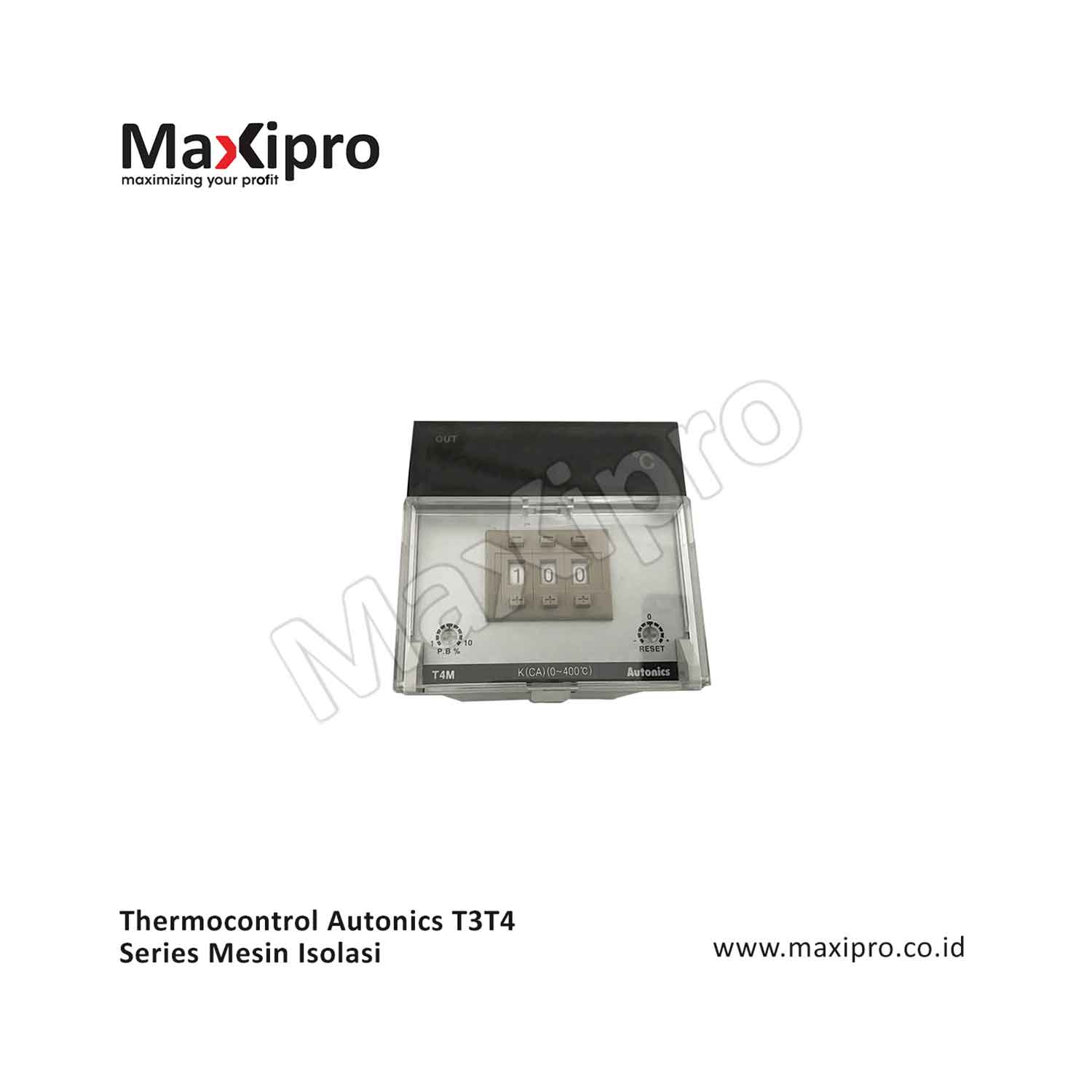 Thermocontrol Autonics T3/T4 Series Mesin Isolasi - Maxipro