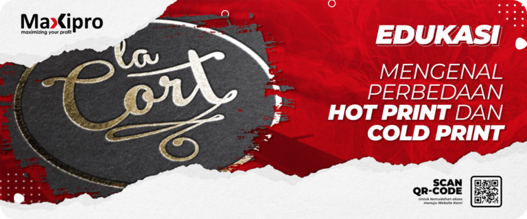 Mengenal Perbedaan Hot Print dan Cold Print Stamping - Maxipro