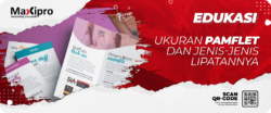 Pamflet : Pengertian, Ukuran & Jenis-Jenis Lipatannya - Maxipro.co.id