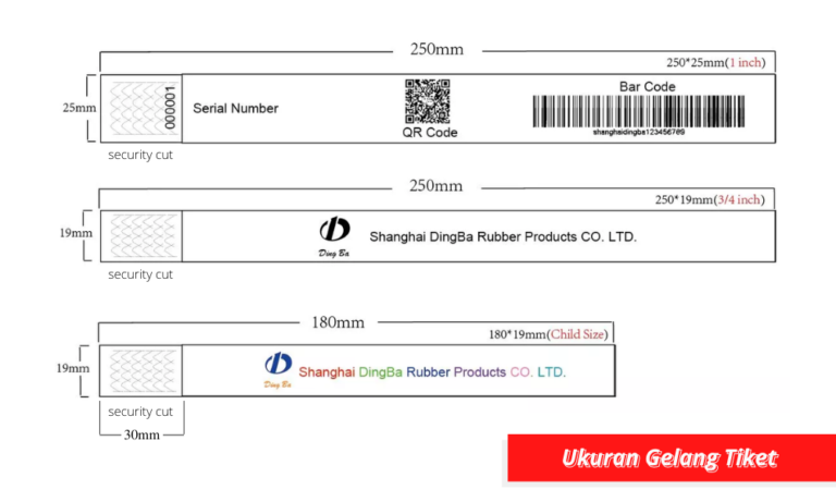 Cara Membuat Gelang Tiket Wristband - Maxipro.co.id
