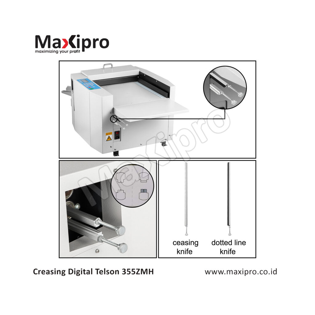 Jual Mesin Creasing & Porforasi Digital Telson 355ZMH - Maxipro.co.id