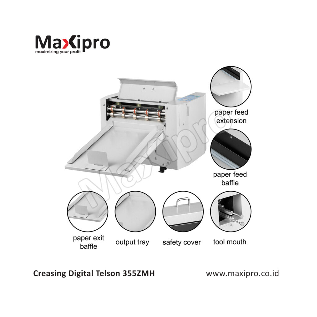 Jual Mesin Creasing & Porforasi Digital Telson 355ZMH - Maxipro.co.id