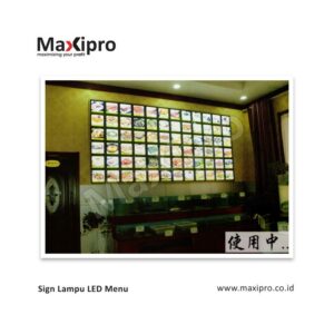 Jual LED Menu Board | Garansi Resmi 1 Tahun - Maxipro