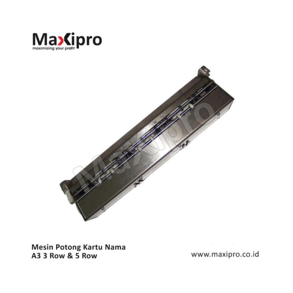 Mesin Potong Kartu Nama A3 3 Row dan 5 Row - Maxipro