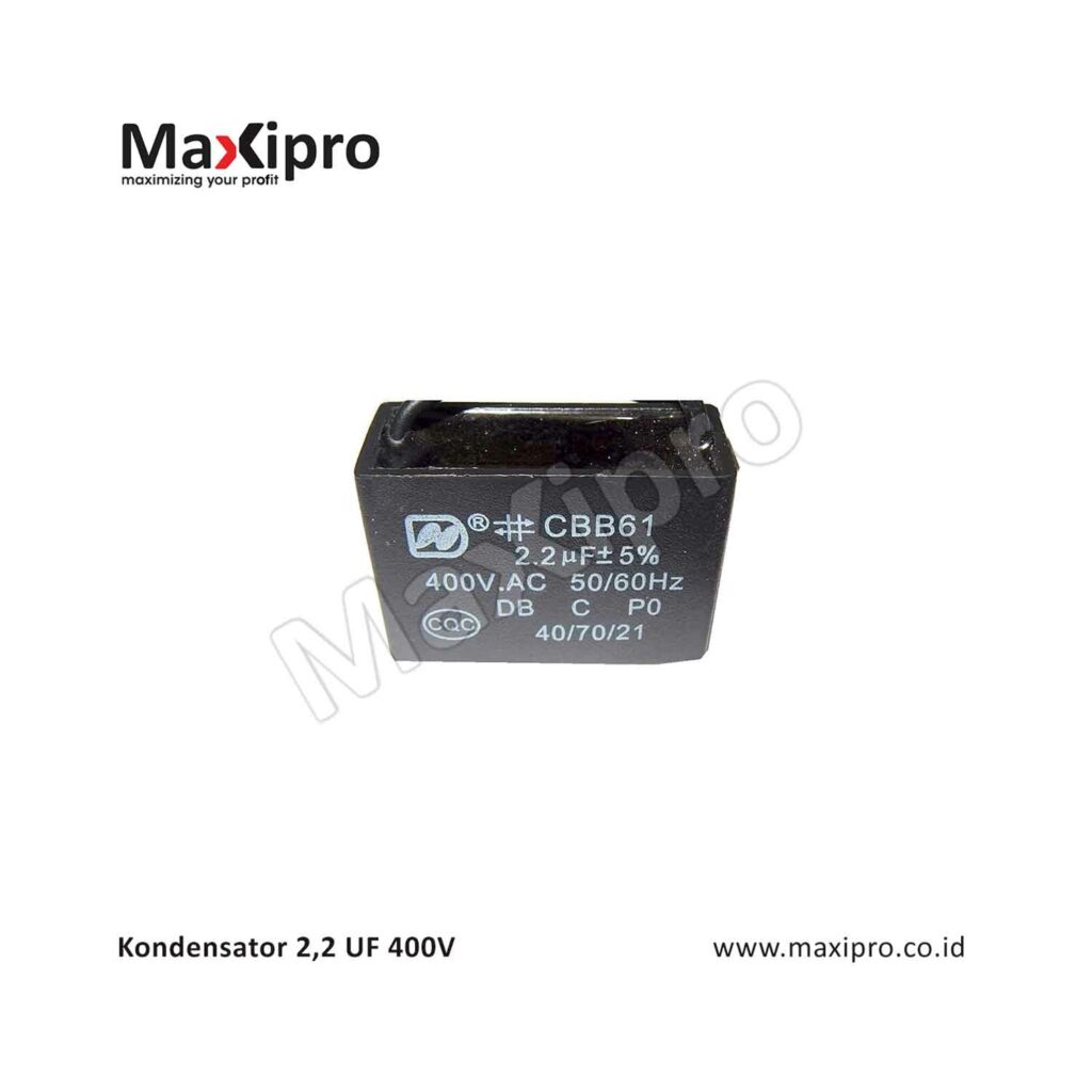 Kondensator 2,2 UF 400V - Maxipro