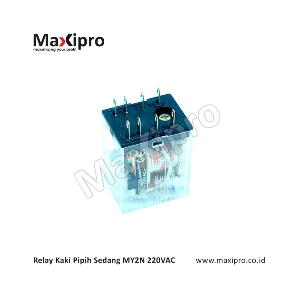 Relay 220VAC 60A 3 Kaki - Maxipro
