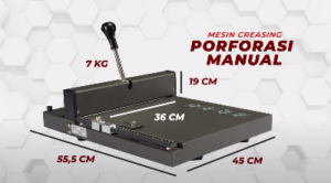 Mesin Creasing Perforasi Terbaik Versi Maxipro - Maxipro