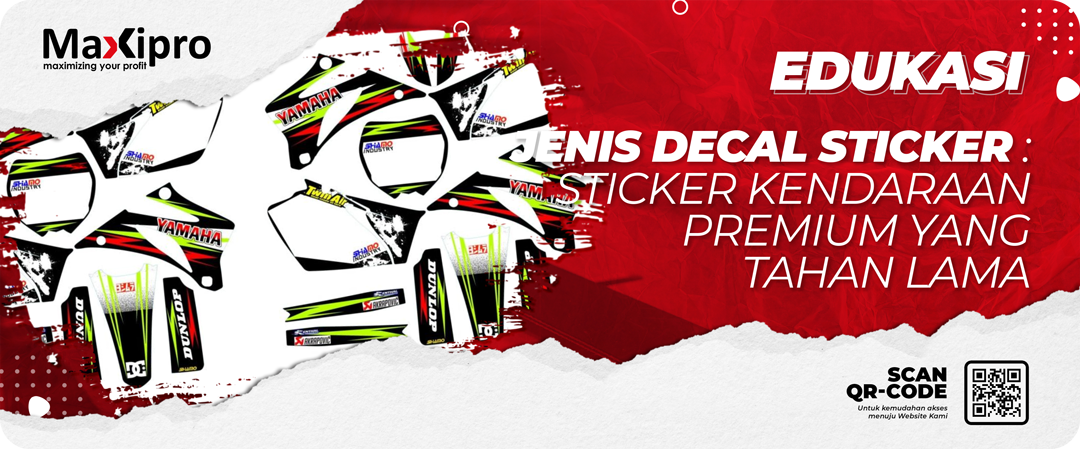 Jenis Decal Sticker: Sticker Kendaraan Premium Yang Tahan Lama ...