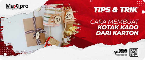 Cara Membuat Kotak Kado Dari Karton, Langkah & Gambar - Maxipro