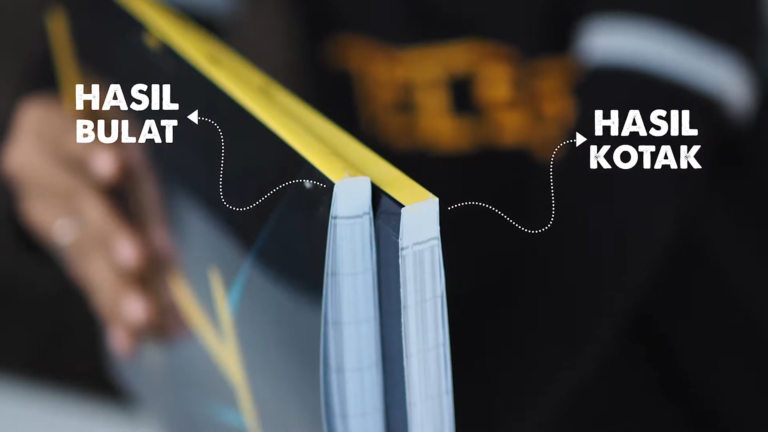 Mengenal Perfect Binding / Jilid Lem Panas (Glue Binding) - Maxipro