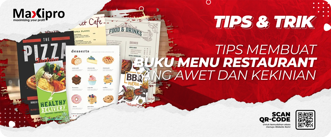 Tips Membuat Desain Buku Menu Yang Awet & Kekinian - Maxipro