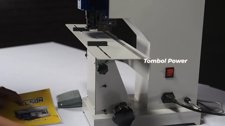 Cara Jilid Kawat Dengan Mesin Jahit Kawat Telson 1 Mata WHY - Maxipro