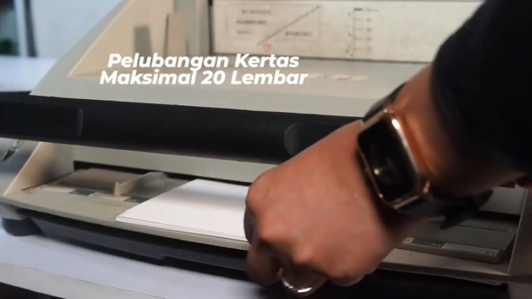 Cara Jilid 500 Lembar, Kuat & Praktis Pakai Strip Velo Binding - Maxipro