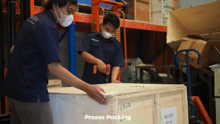 Cara Packing Paket & Quality Control Mesin Sebelum Dikirim - Maxipro