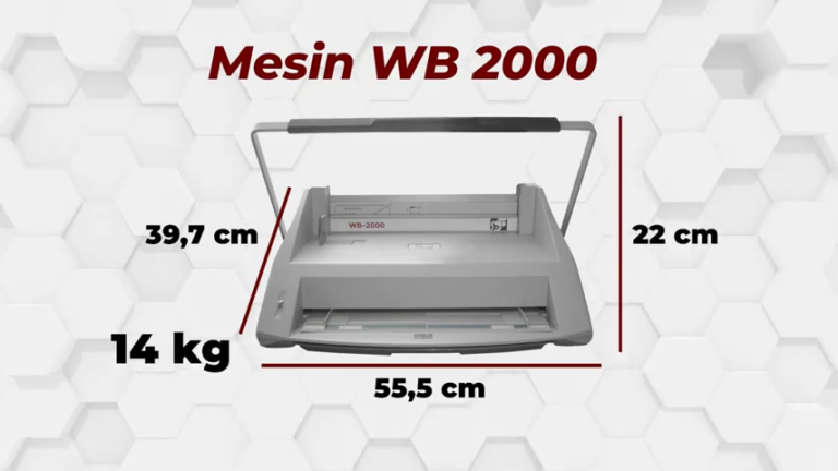 Cara Jilid 500 Lembar, Kuat & Praktis Pakai Strip Velo Binding - Maxipro