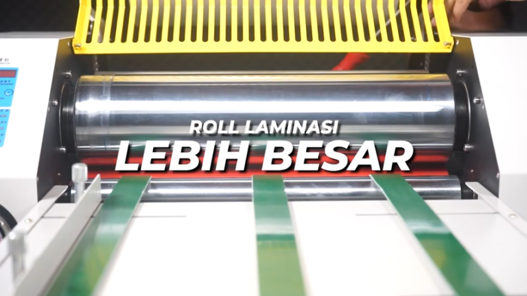 Mesin Laminasi Besar | Lebih Rata, Anti Lengkug, Press Hidrolik - Maxipro