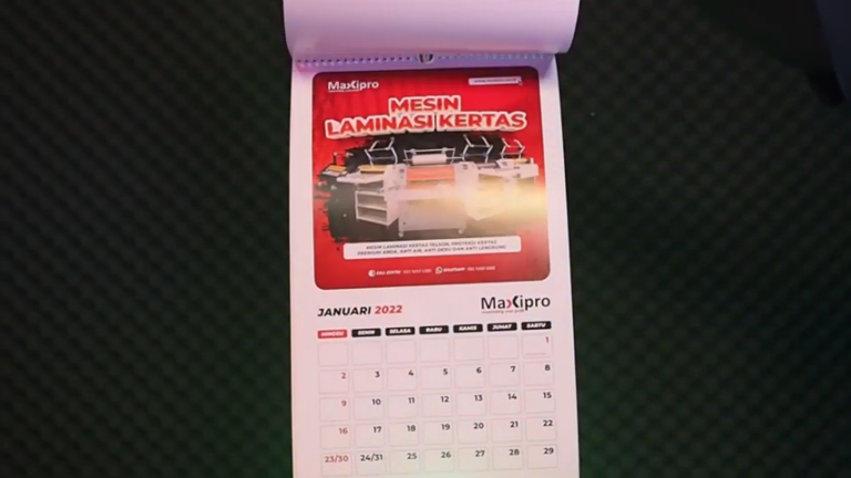 11 Macam Bentuk / Desain Kalender Menarik Yang Multiguna - Maxipro