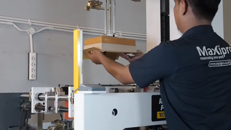 Mudah & Cepat Produksi Ribuan Hardbox Pakai Mesin Rigid Box - Maxipro