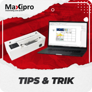 Cara Layout Kertas A3 untuk Mesin Potong Kartu Nama A4 - Maxipro