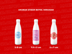 30+ Ukuran Stiker Standar yang Terlihat Menarik - Maxipro