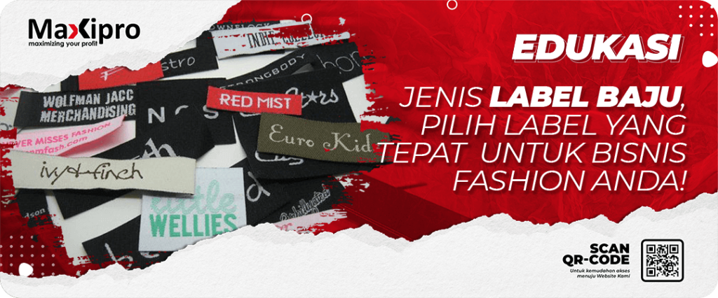 7 Jenis Label Baju, Pilih Label yang Tepat untuk Bisnis Fashion Anda!
