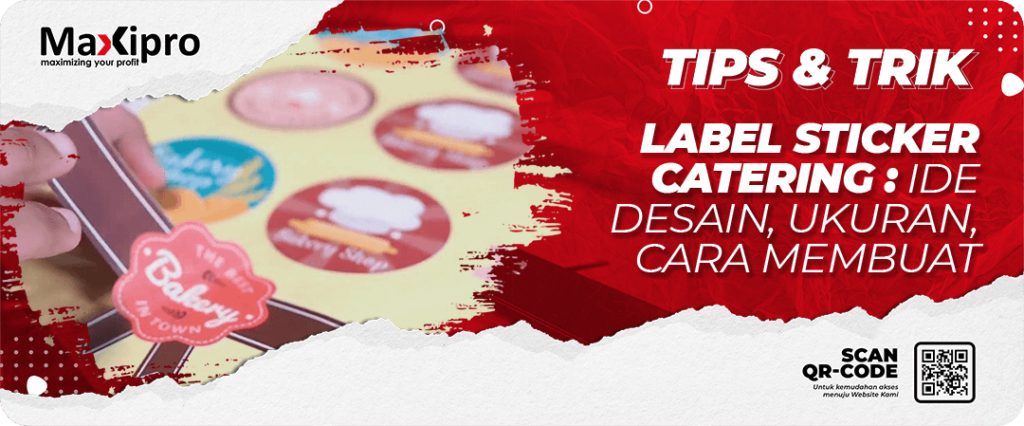 Sticker Catering yang Memikat: 10 Ide Desain, Ukuran & Cara Membuat