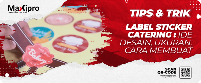 Sticker Catering yang Memikat: 10 Ide Desain, Ukuran & Cara Membuat