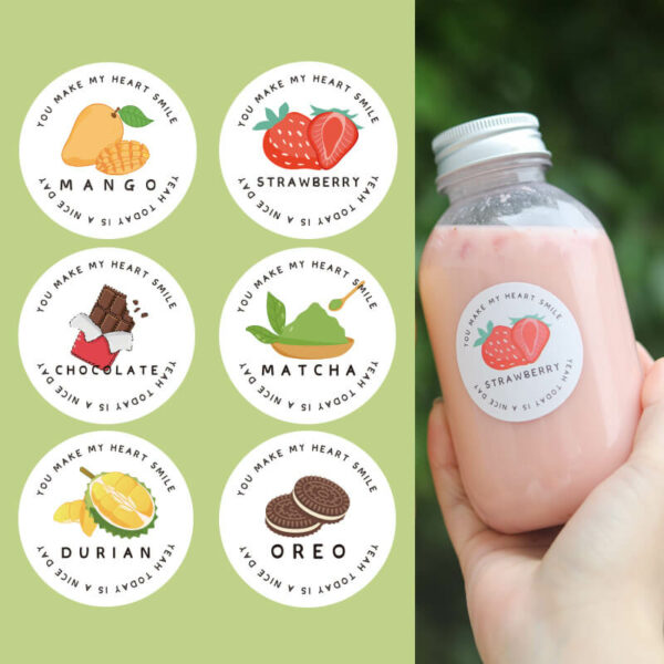 Label Sticker Minuman: Panduan Ukuran, Desain, Tips Membuatnya