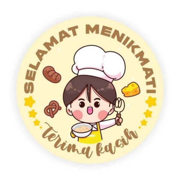 Sticker Catering yang Memikat: 10 Ide Desain, Ukuran & Cara Membuat