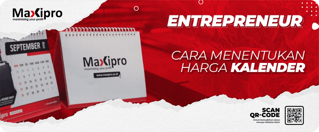 Cara Menentukan Harga Kalender & Faktor Yang Mempengaruhi - Maxipro