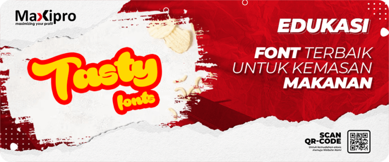 10 Font Terbaik untuk Kemasan Produk Makanan - Maxipro