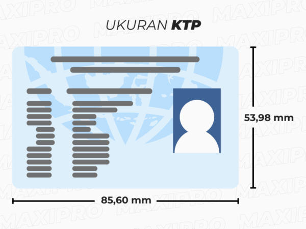Mengenal Berbagai Ukuran ID Card Sesuai Standar / Ideal - Maxipro