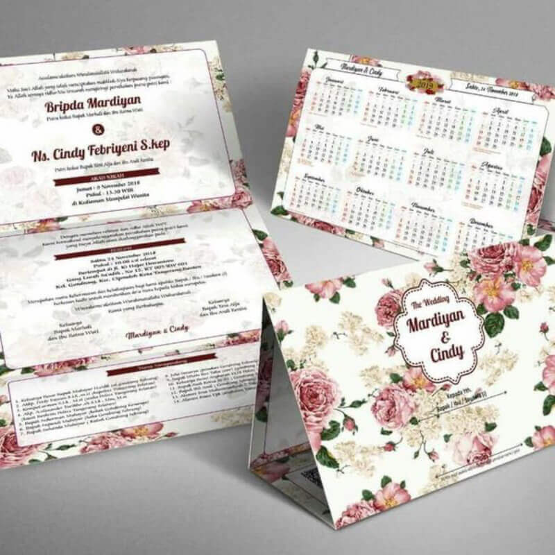10 Jenis Undangan Pernikahan untuk Moment Bahagiamu - Maxipro