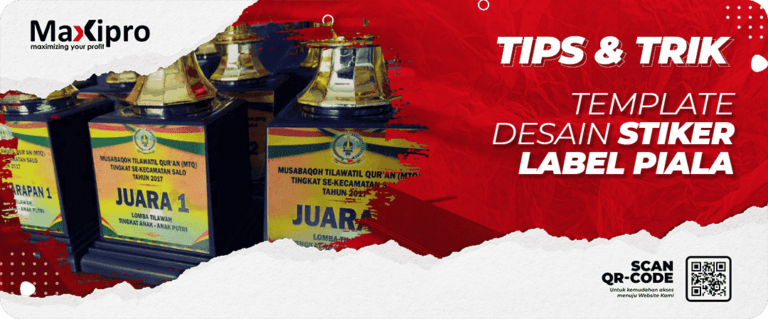 10 Template Desain Stiker Label Piala Biar Makin Eksklusif dan Berkesan ...