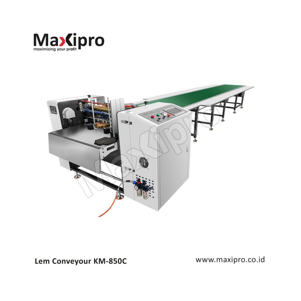 Mesin Lem Conveyour KM-850C - Maxipro