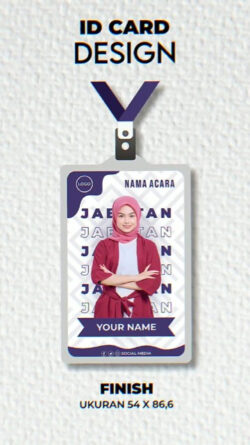 17 Contoh Desain ID Card Kreatif yang Bikin Makin Kece - Maxipro