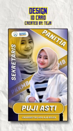 17 Contoh Desain ID Card Kreatif yang Bikin Makin Kece - Maxipro