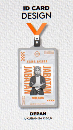 17 Contoh Desain ID Card Kreatif yang Bikin Makin Kece - Maxipro